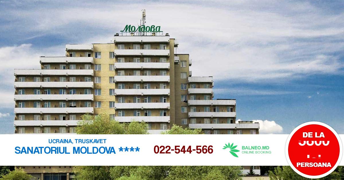 TRATAMENT LA SANATORIU - MOLDOVA 4* LA DOAR 5800 LEI | WWW.BALNEO.MD